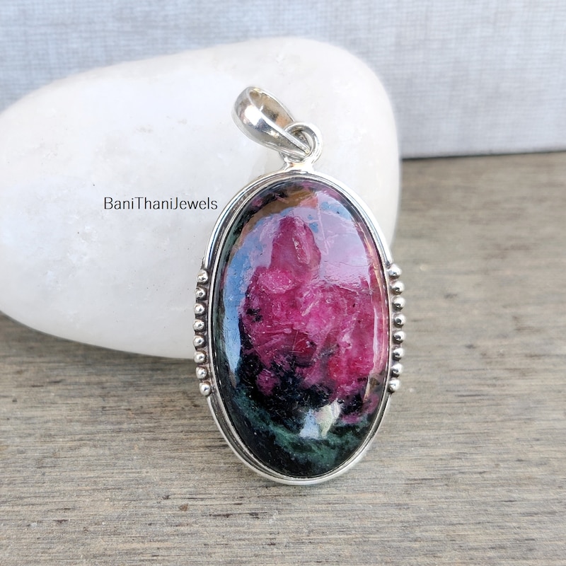 Rhodonite Jewelry - Etsy