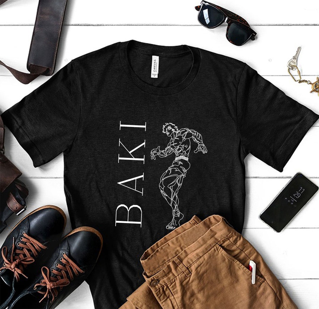 Baki T-shirt / Anime Baki T Shirt / Gym Tshirt / Shirt Anime / the ...