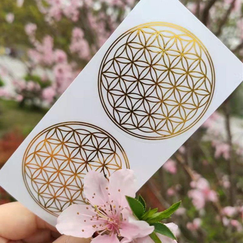 Sacred Geometry Sticker - Etsy