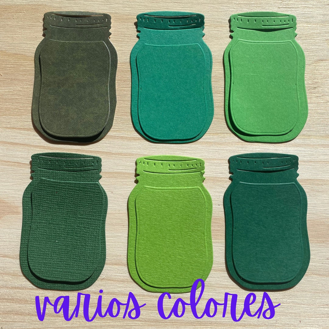 6 Mason Jars Die Cut Paper Lace Doilies for Scrapbooking, Scrapbooking ...