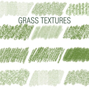 Procreate Landscape Design Brushes: Tree, Grass, Stone (digital ...