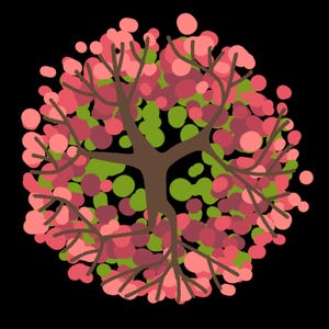 Tree Top View Symbols, Landscape Tree Plan and Grass Textures ...