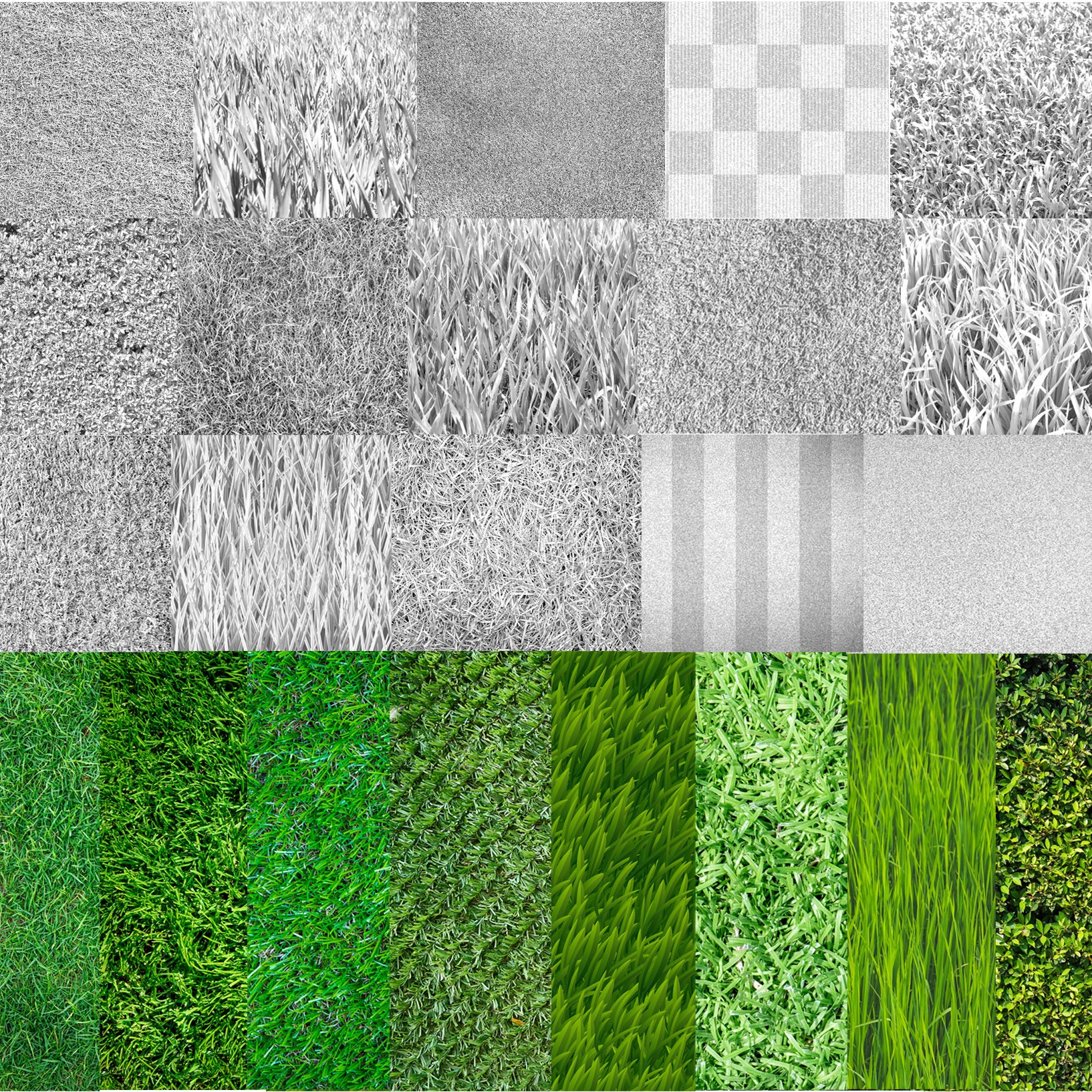 Landscape Design Texture Pack, Tree Plan View, Landscape Design, Grass ...