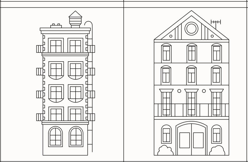 Building Facade CAD Blocks | Residential Elevation DWG Pack for Autocad ...
