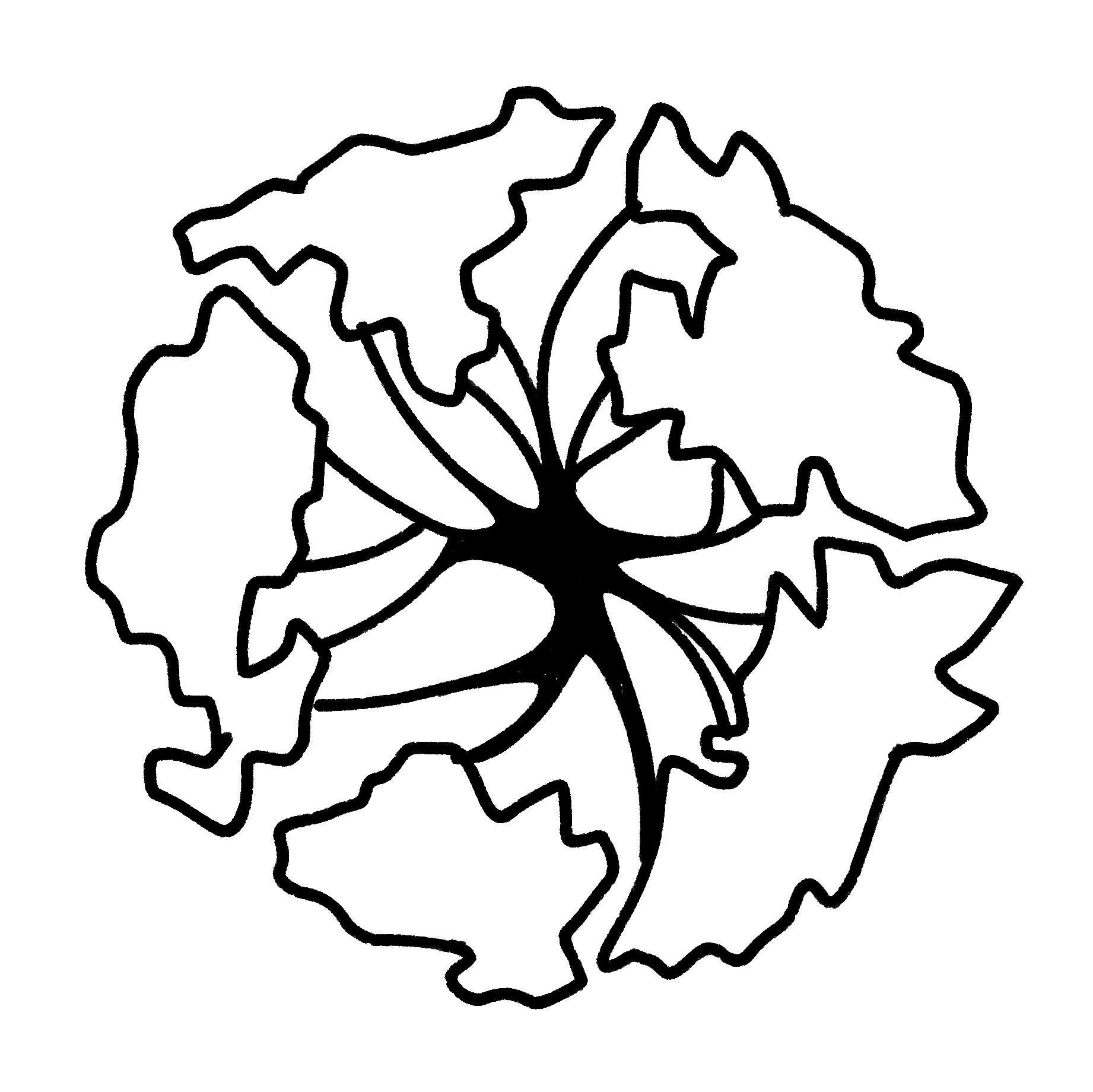 Landscape Tree Plan View, Tree Stamps, Landscape Tree Symbols ...