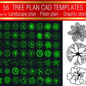 Autocad Tree Plan DWG File | Landscape Architecture Blocks | CAD Tree ...