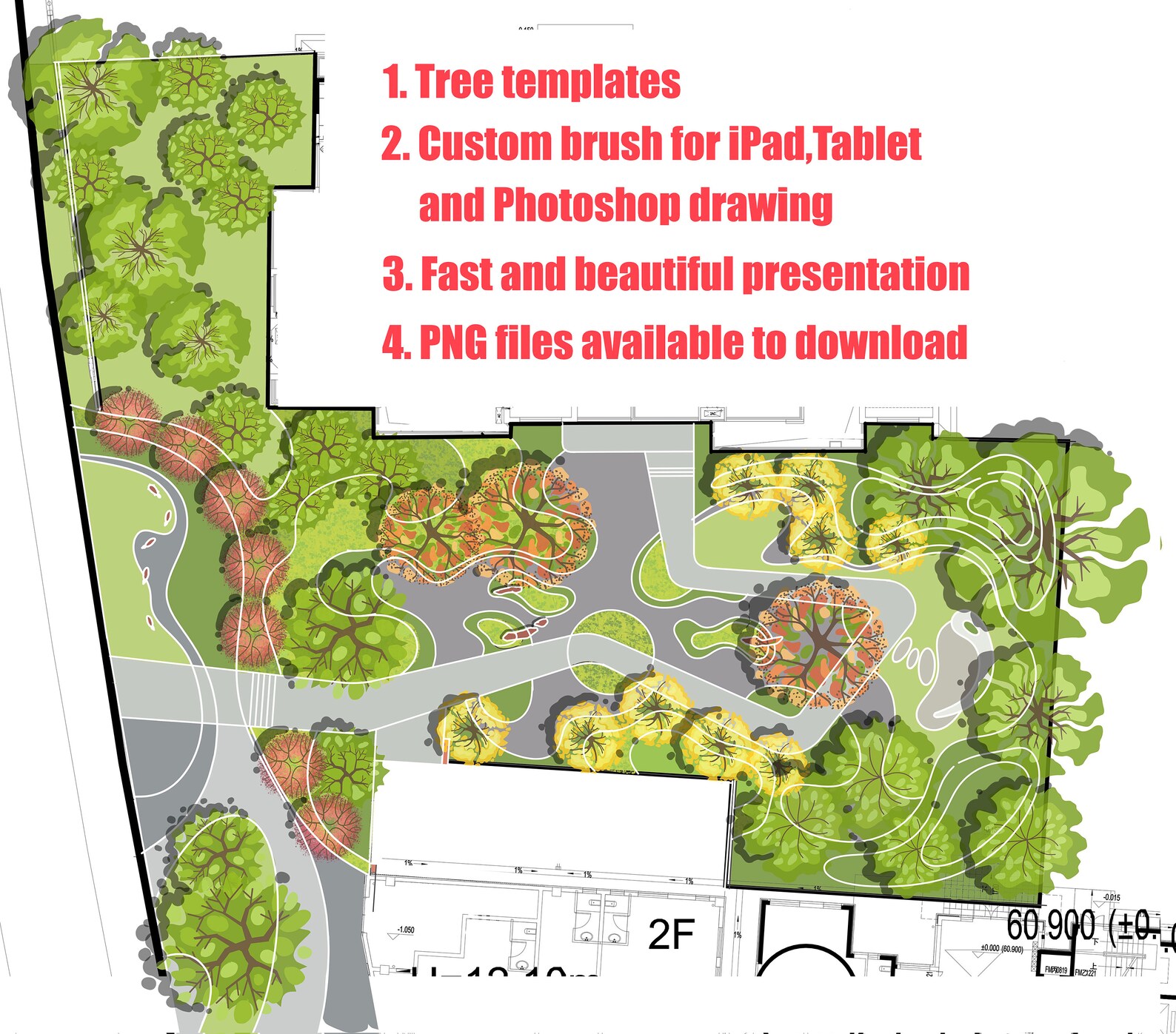 Landscape Tree Plan Symbol, Tree Plan PNG Landscape Images, Tree Plan ...