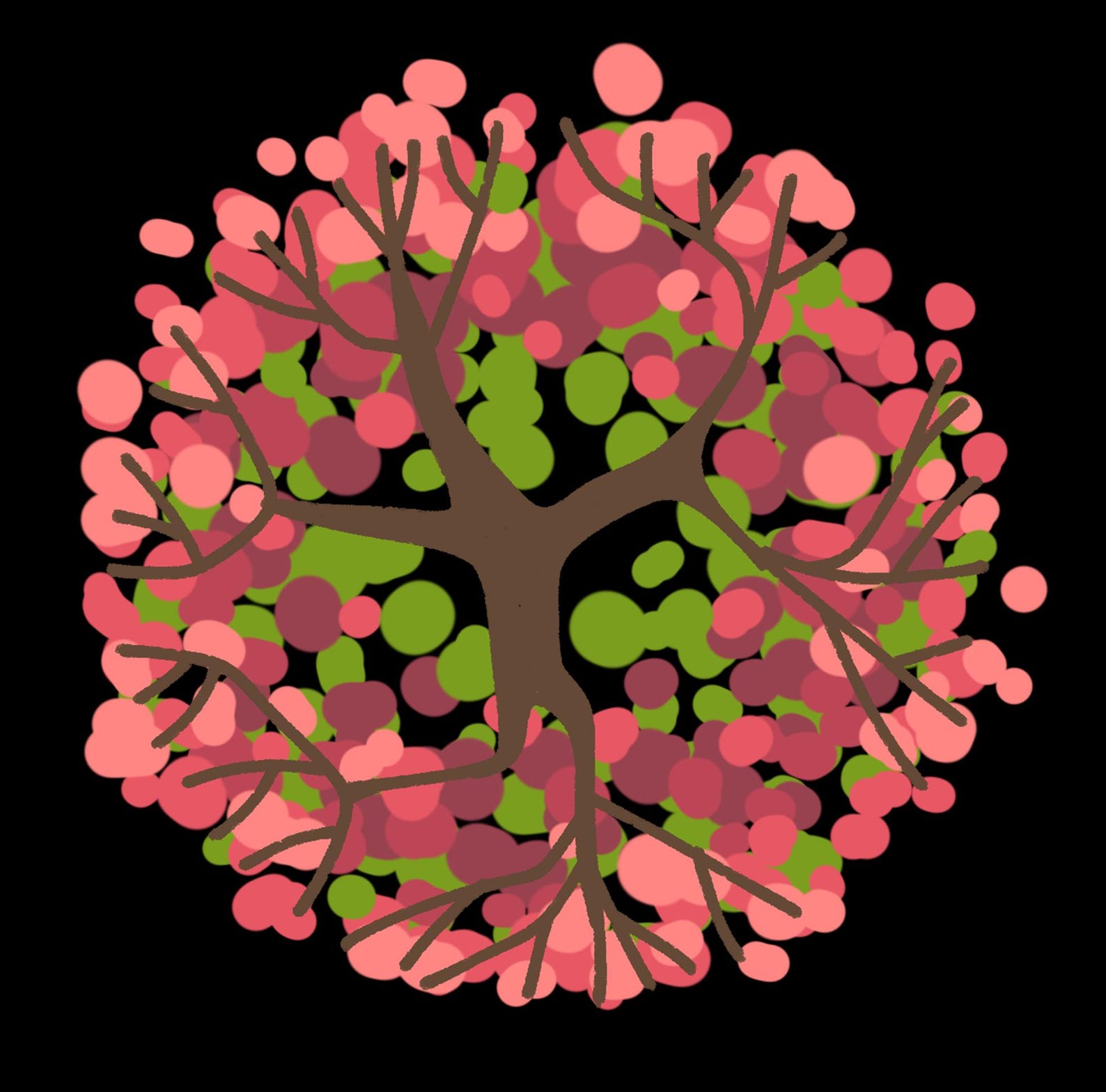 Landscape Tree Plan View, Tree Stamps, Landscape Tree Symbols ...
