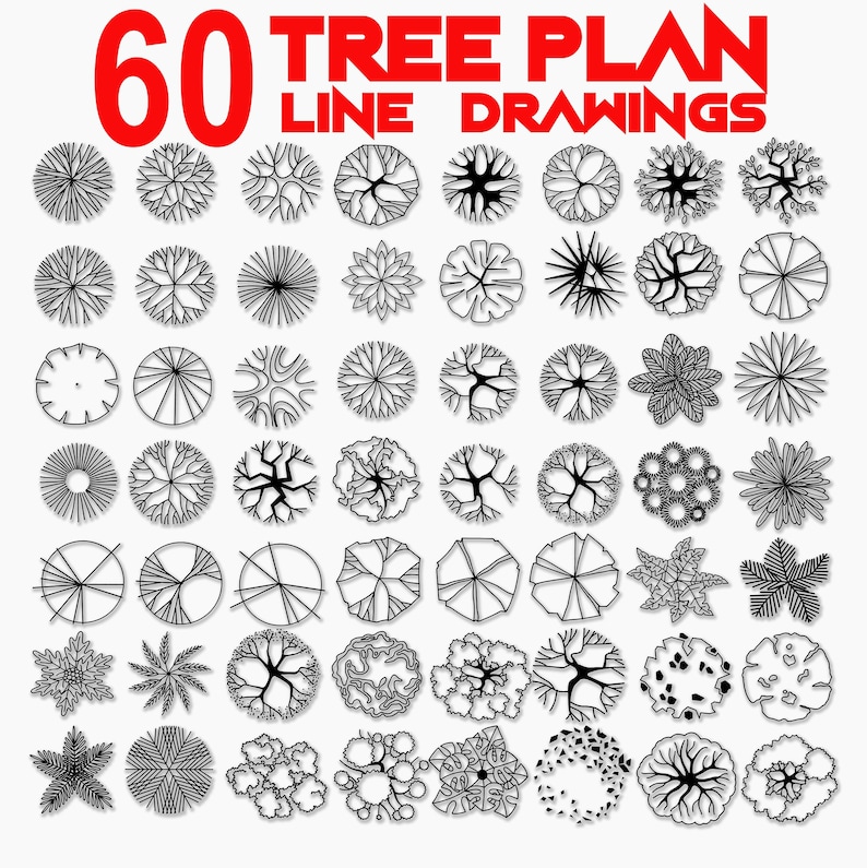 Tree Plan View PNG, Tree Top View Symbol, Tree Plan PNG Images ...