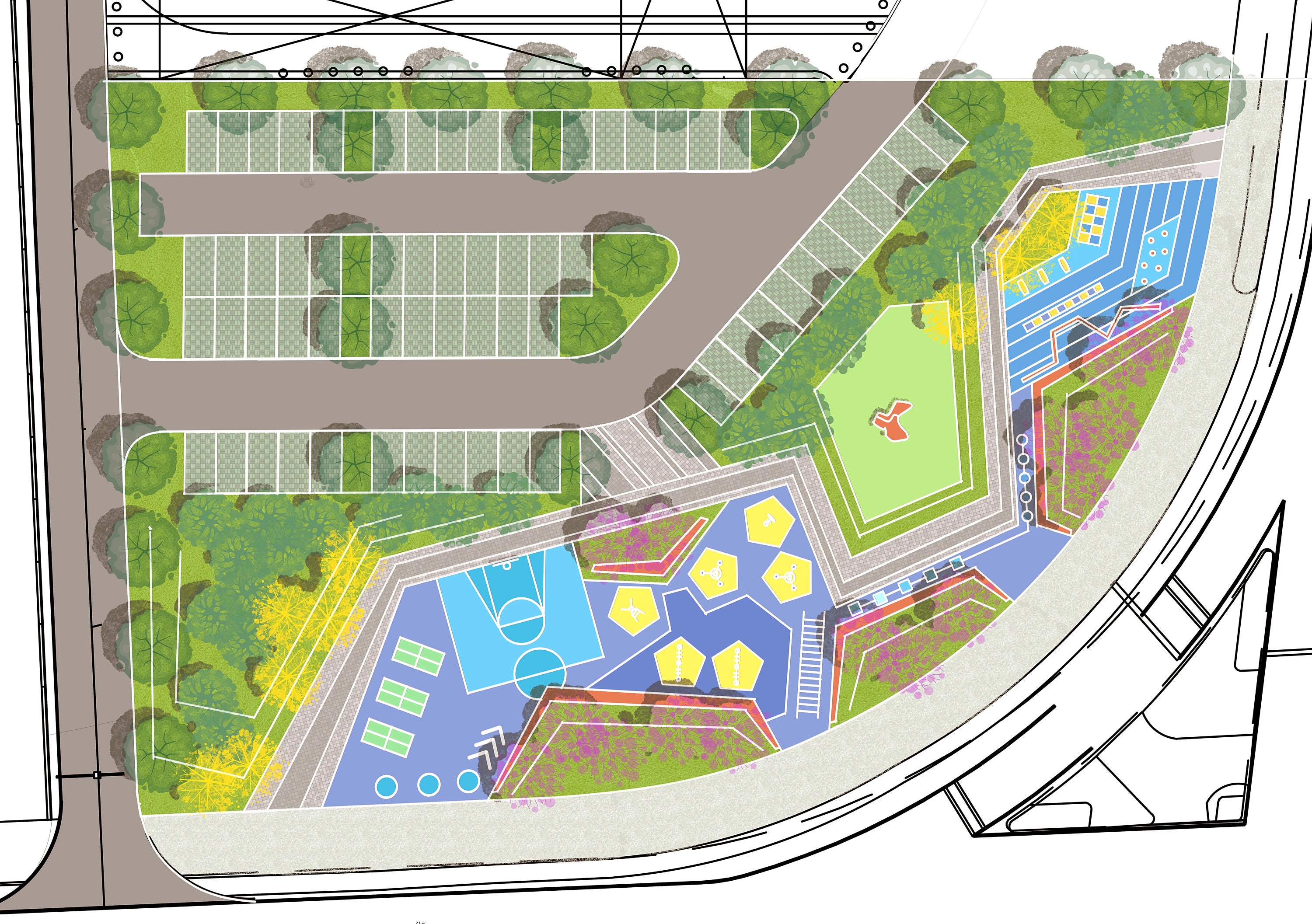 Procreate Tree Brushes, Tree Stamp Set, Procreate Brush Pack, Landscape ...