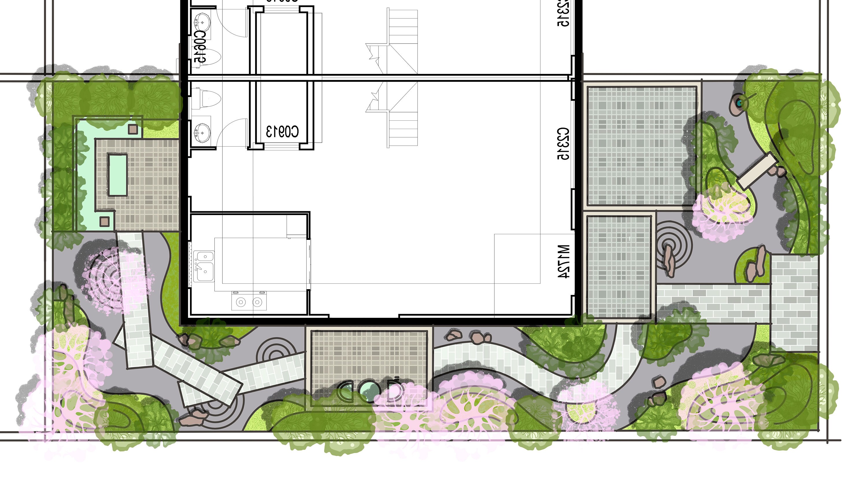 Procreate Landscape Brushes, Procreate Tree Stamp, Grass Brush, Shrubs ...