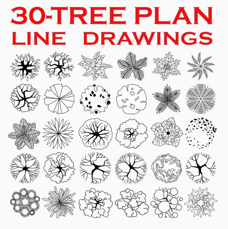 Tree Plan View PNG, Tree Top View Symbol, Tree Plan PNG Images ...