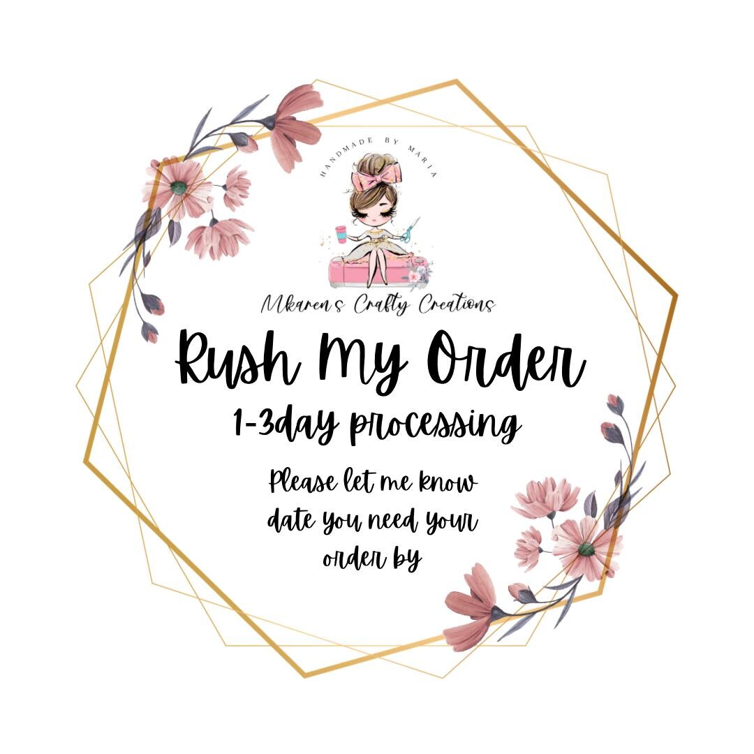 Rush My Order - 1-3days Processing Time - Etsy