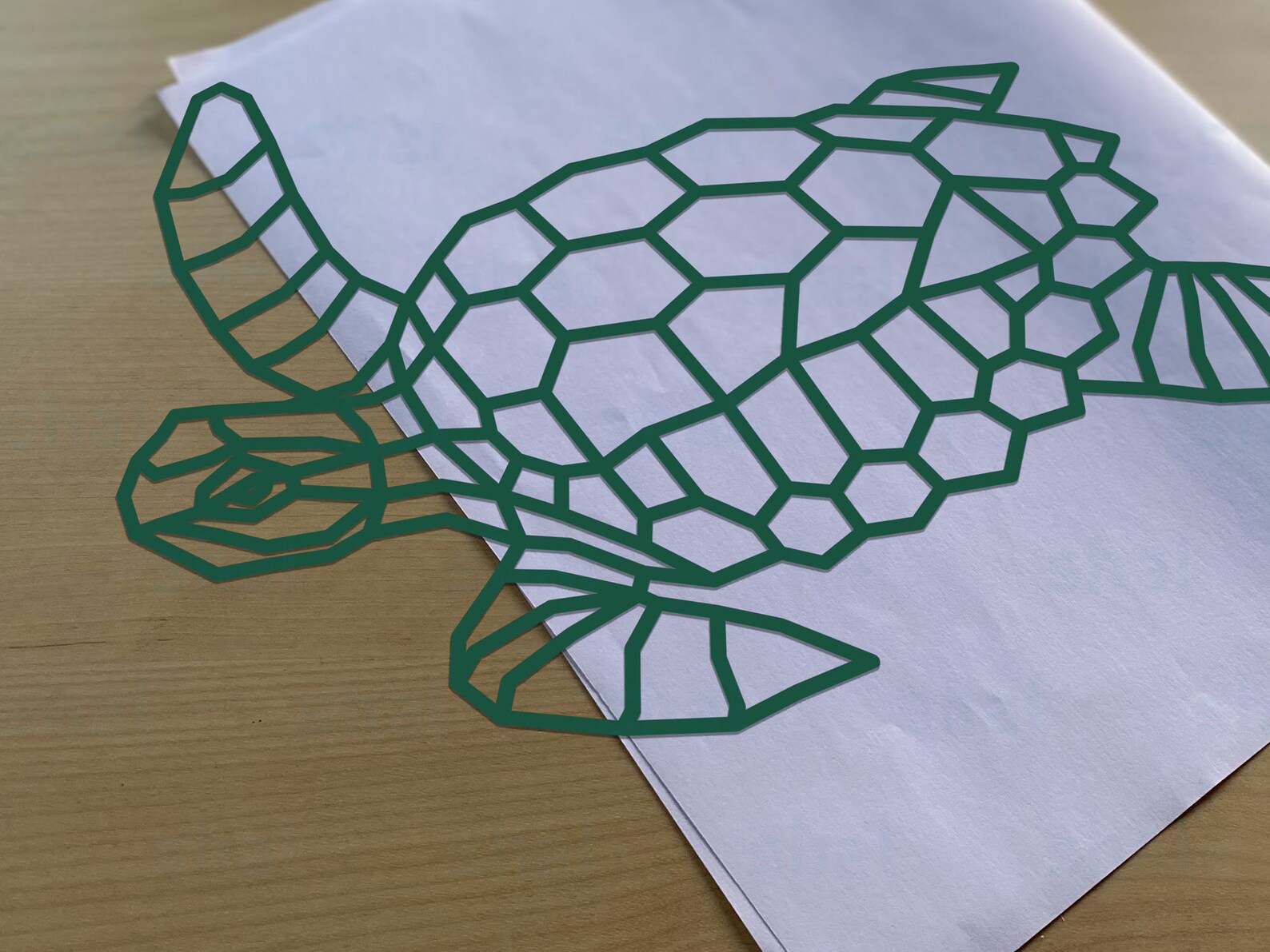 Geometric Sea Turtle SVG, Sea Turtle Png, Svg Files for Cricut, Animal ...