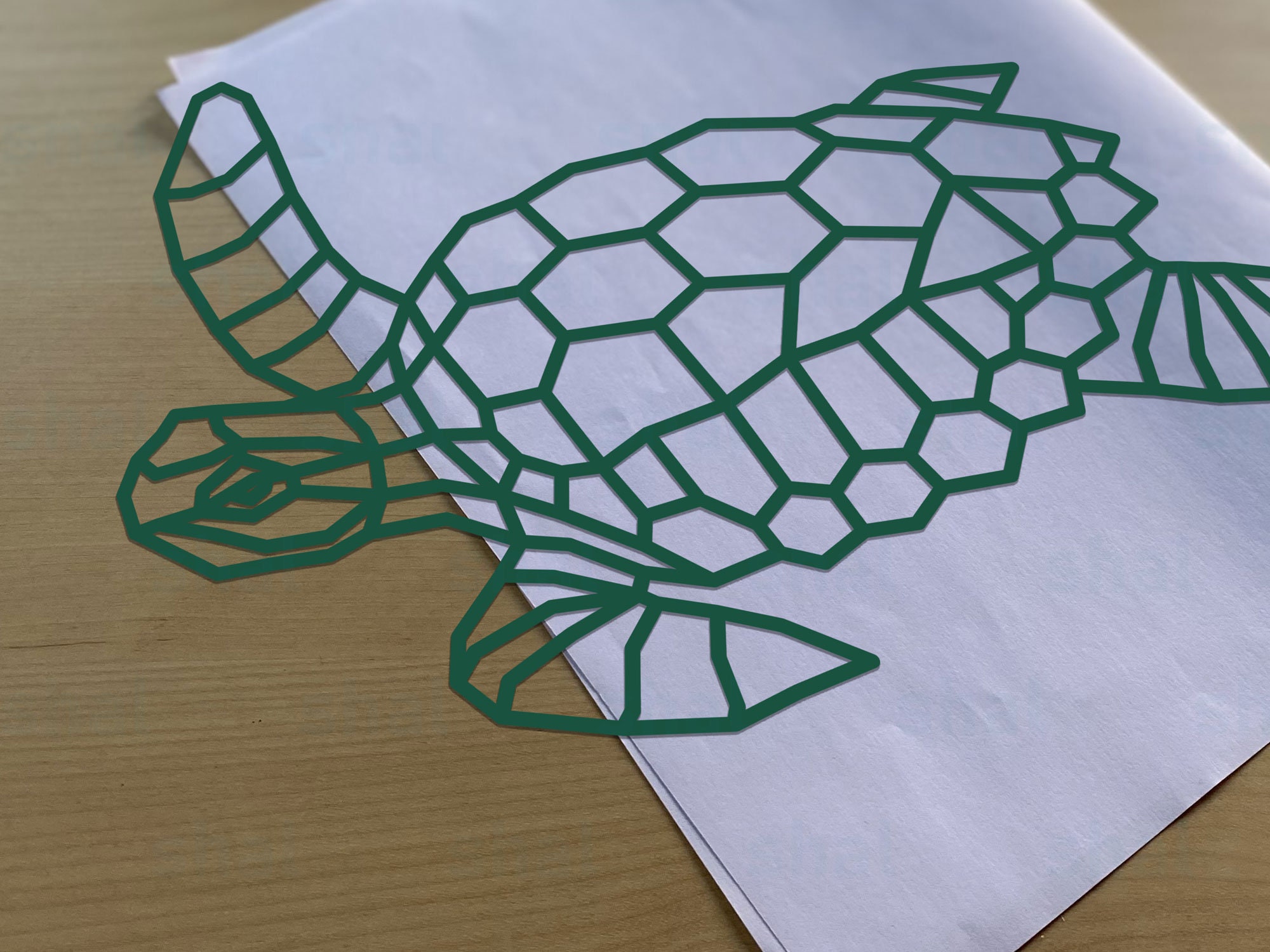 Geometric Sea Turtle SVG, Sea Turtle Png, Svg Files for Cricut, Animal ...
