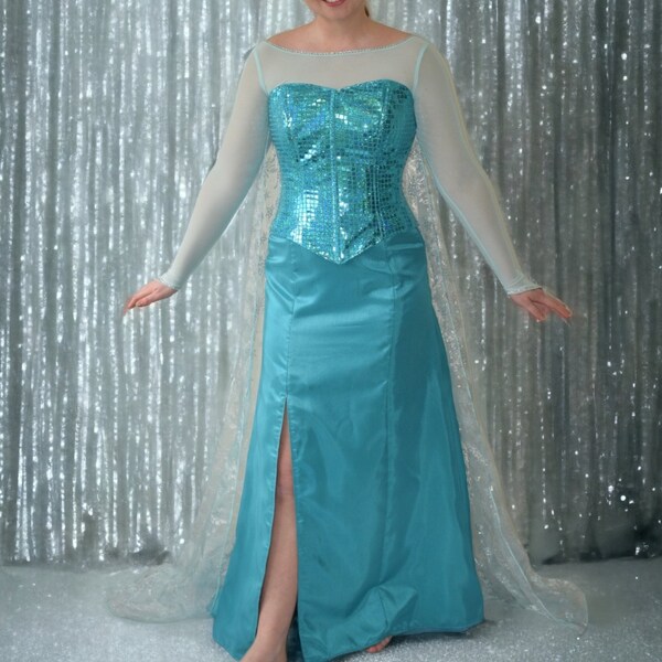Elsa Dress Etsy Uk