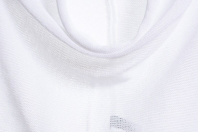 Color blanco 100 % Soft Matt and Peled Organic Fine Cotton Poncho / One ...