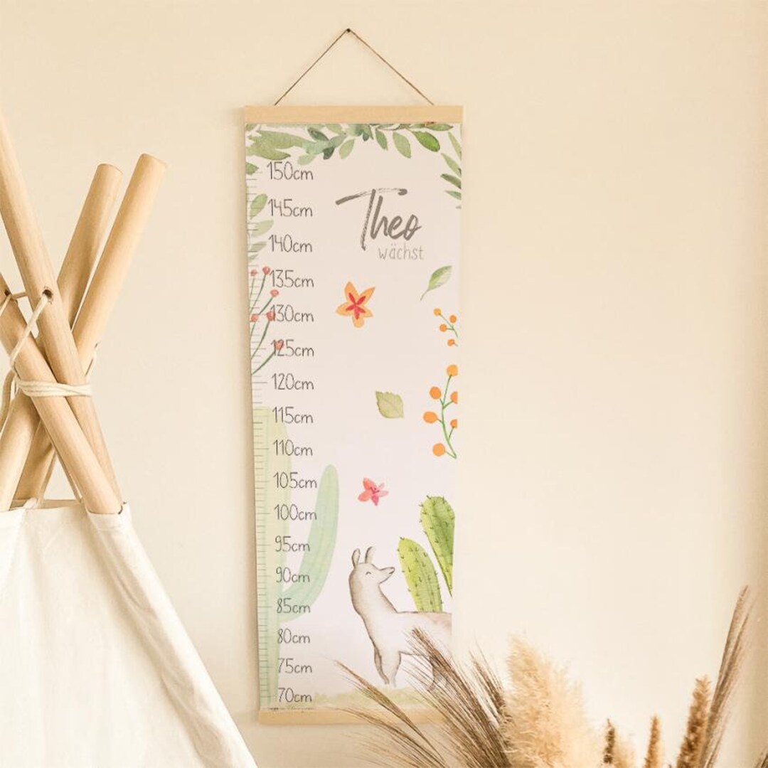 "lama 2" Height Chart | Height Chart | Gift Idea | Personalized Gift ...
