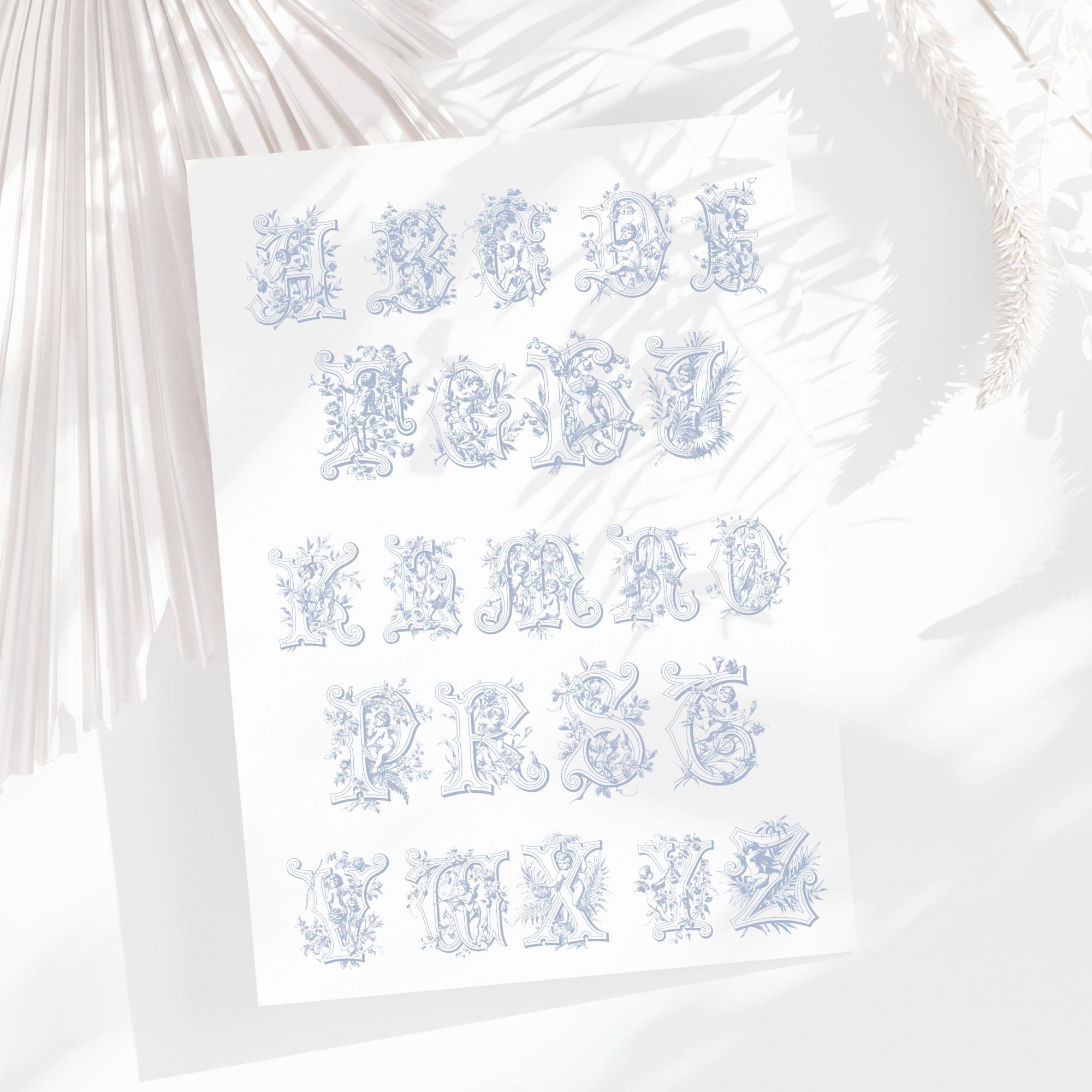 Angel Alphabet Letter Set, Letter Bundle Set, Special Alphabet ...