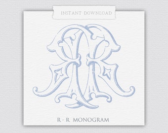 PS Classic Monogram, PS Wedding Monogram, Monogram With PDF ...