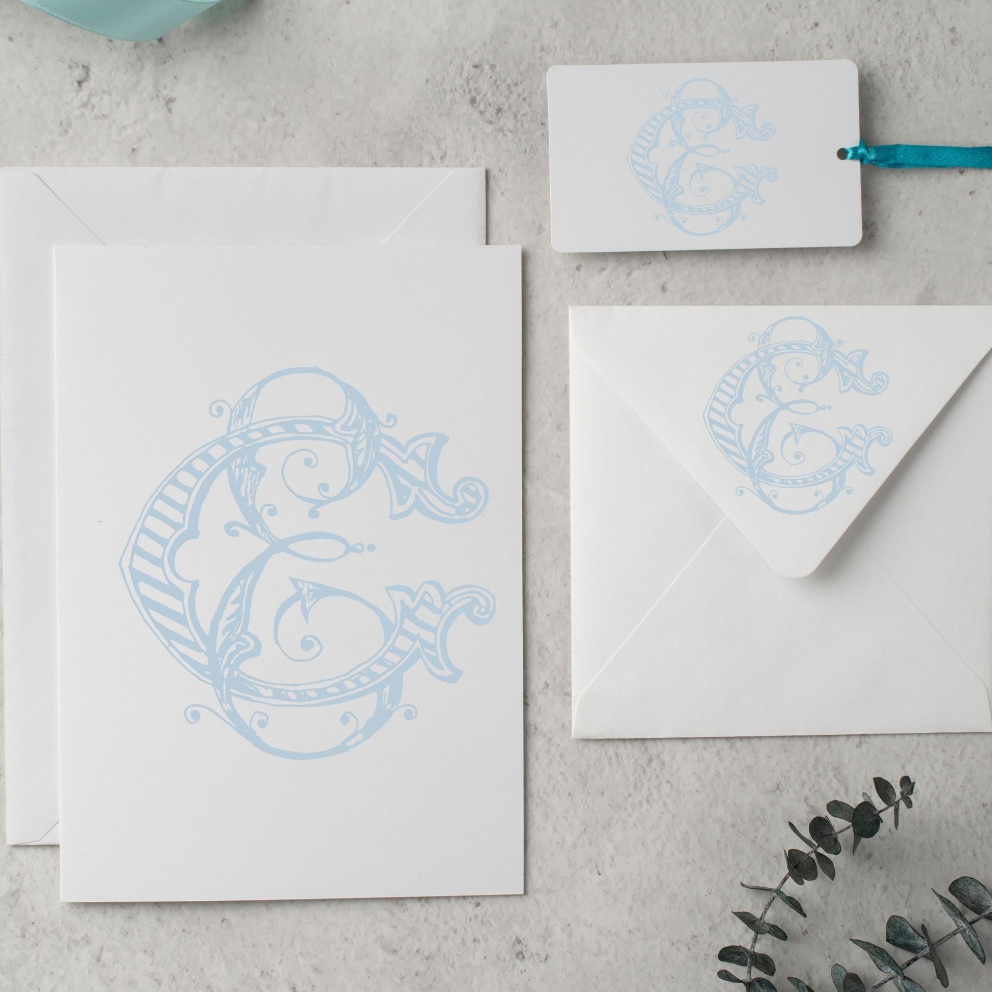 EC Classic Monogram, CE Wedding Monogram, Monogram With PDF ...