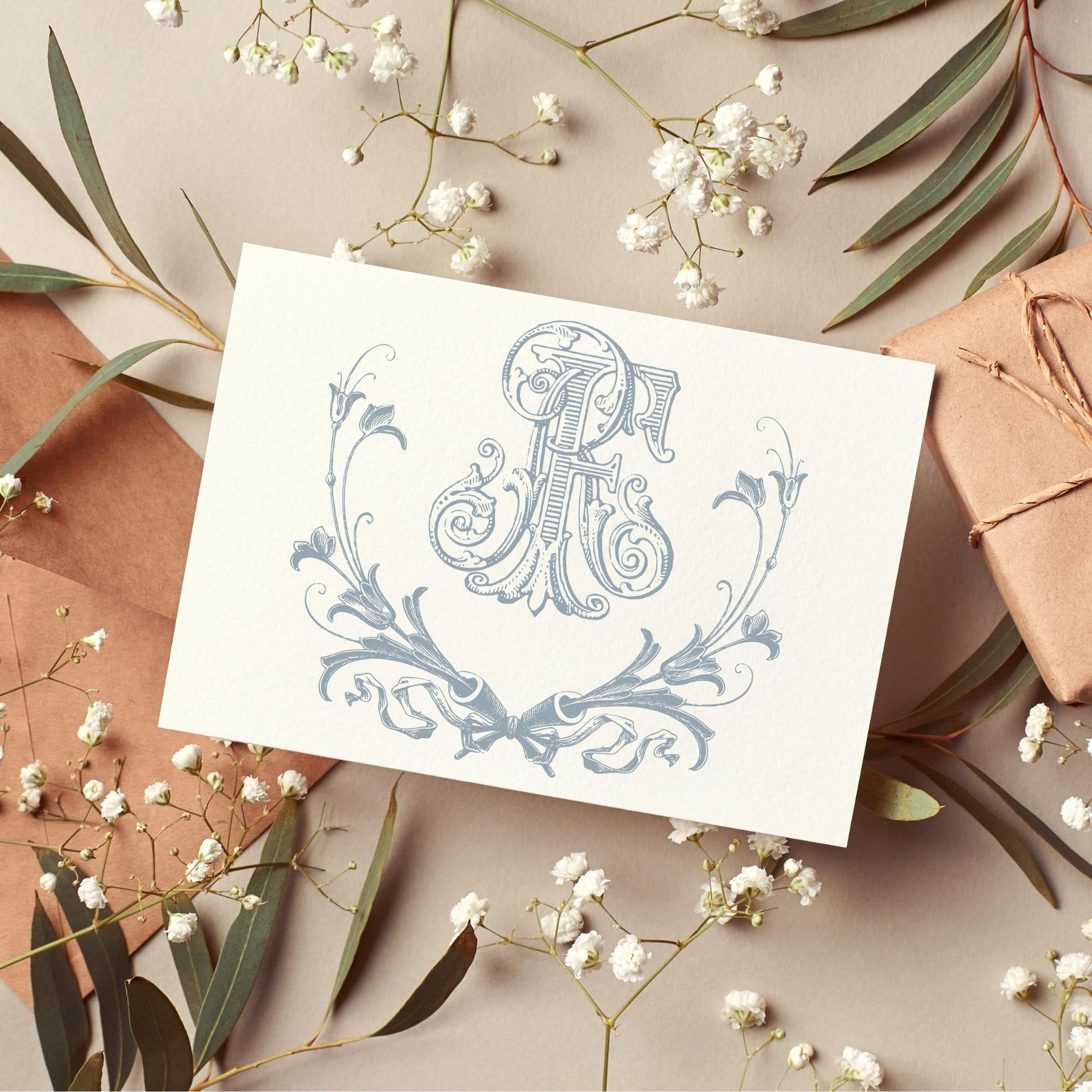 RF Wedding Monogram, Wedding Logo, RF Wedding Crests, Monogram Wedding ...