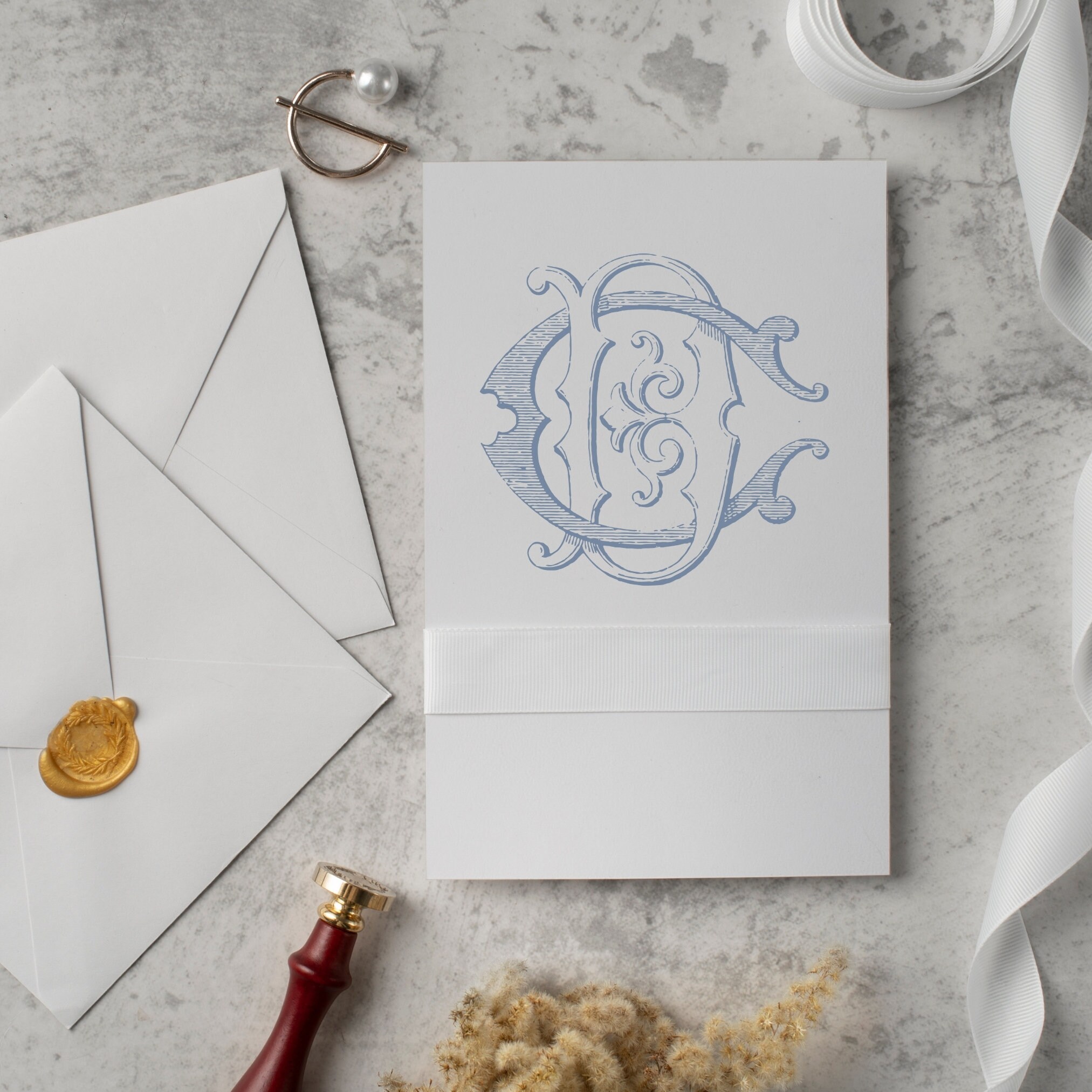 CD Classic Monogram, DC Wedding Monogram, Monogram With PDF ...