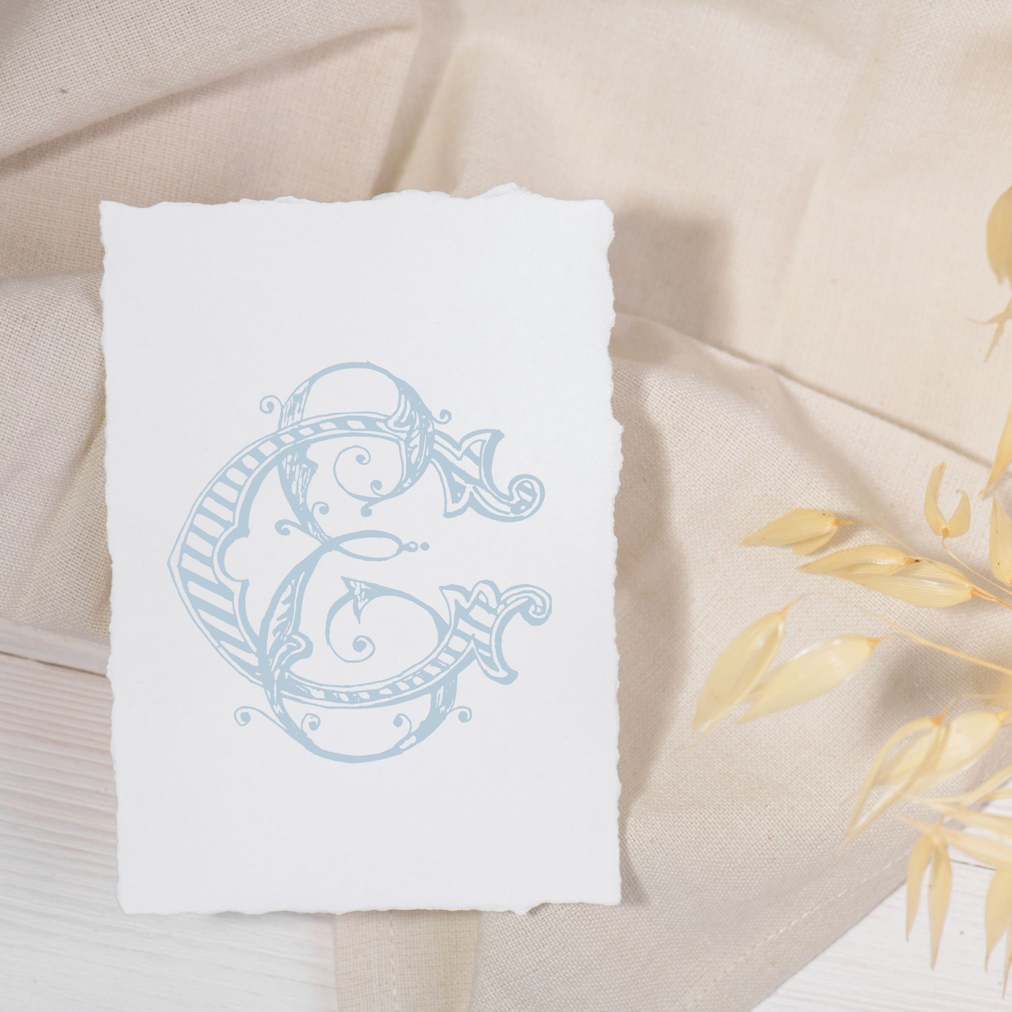 EC Classic Monogram, CE Wedding Monogram, Monogram With PDF ...