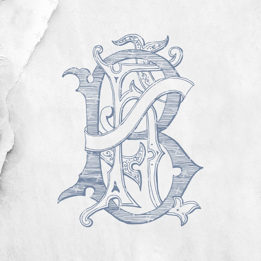 Handmade BH Wedding Monogram Design (digital Download) - Etsy