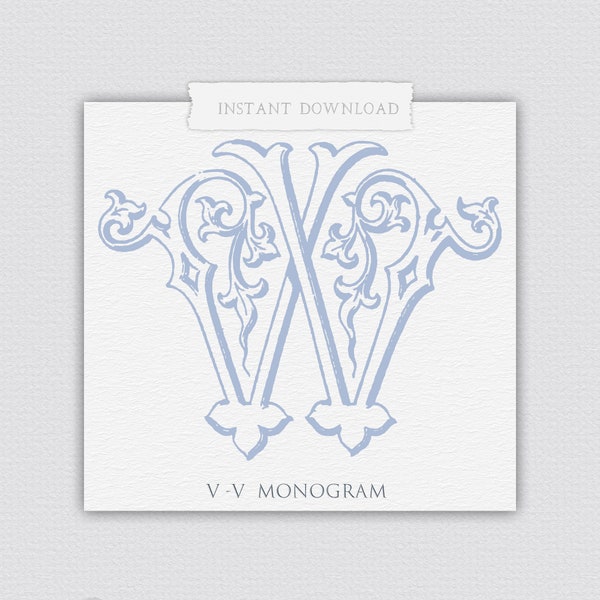 Intertwined Monogram - Etsy