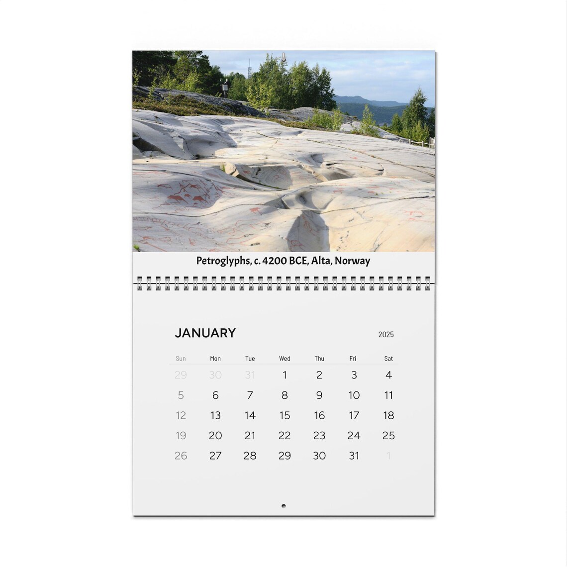 Ancient Sites Neolithic new Stone Age Wall Calendar 2025 - Etsy
