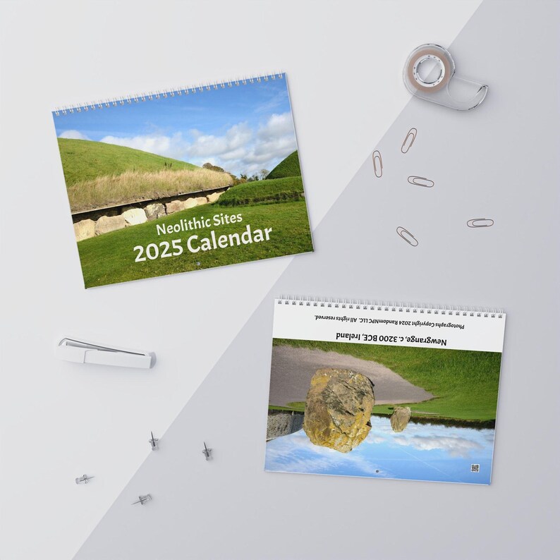 Ancient Sites Neolithic new Stone Age Wall Calendar 2025 - Etsy