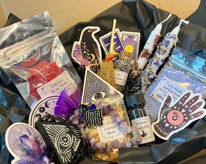 Witch Mystery Box, Witchcraft Kit, Baby Witch Starter Box, Witch Kit ...