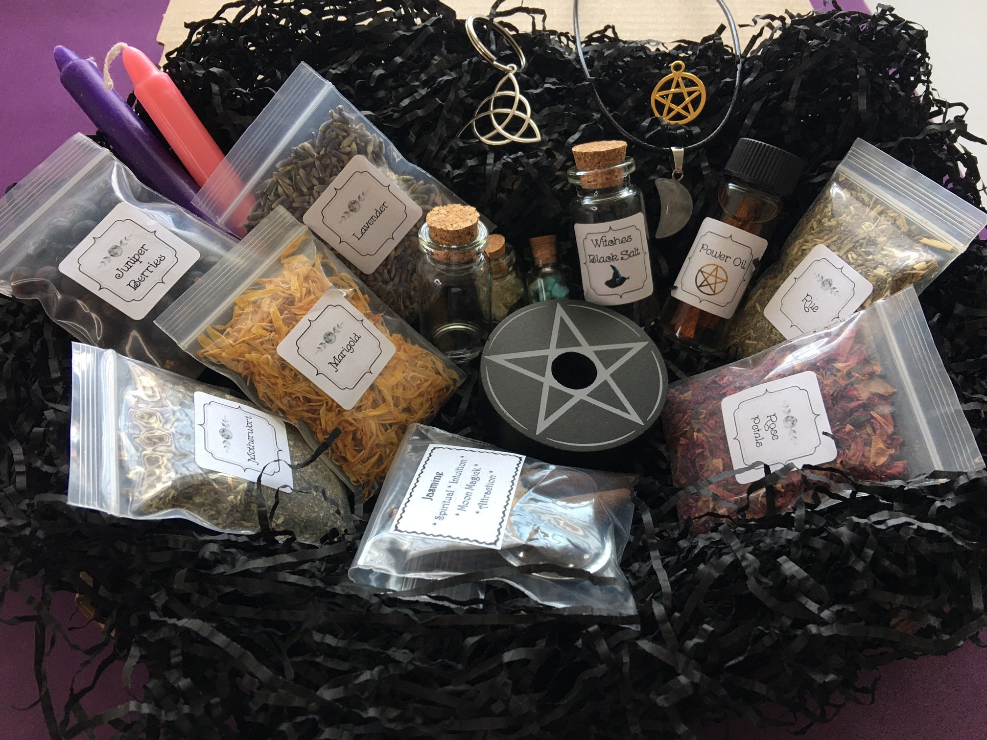 Baby Witch Starter Kit Witchcraft Starter Kit Beginners - Etsy