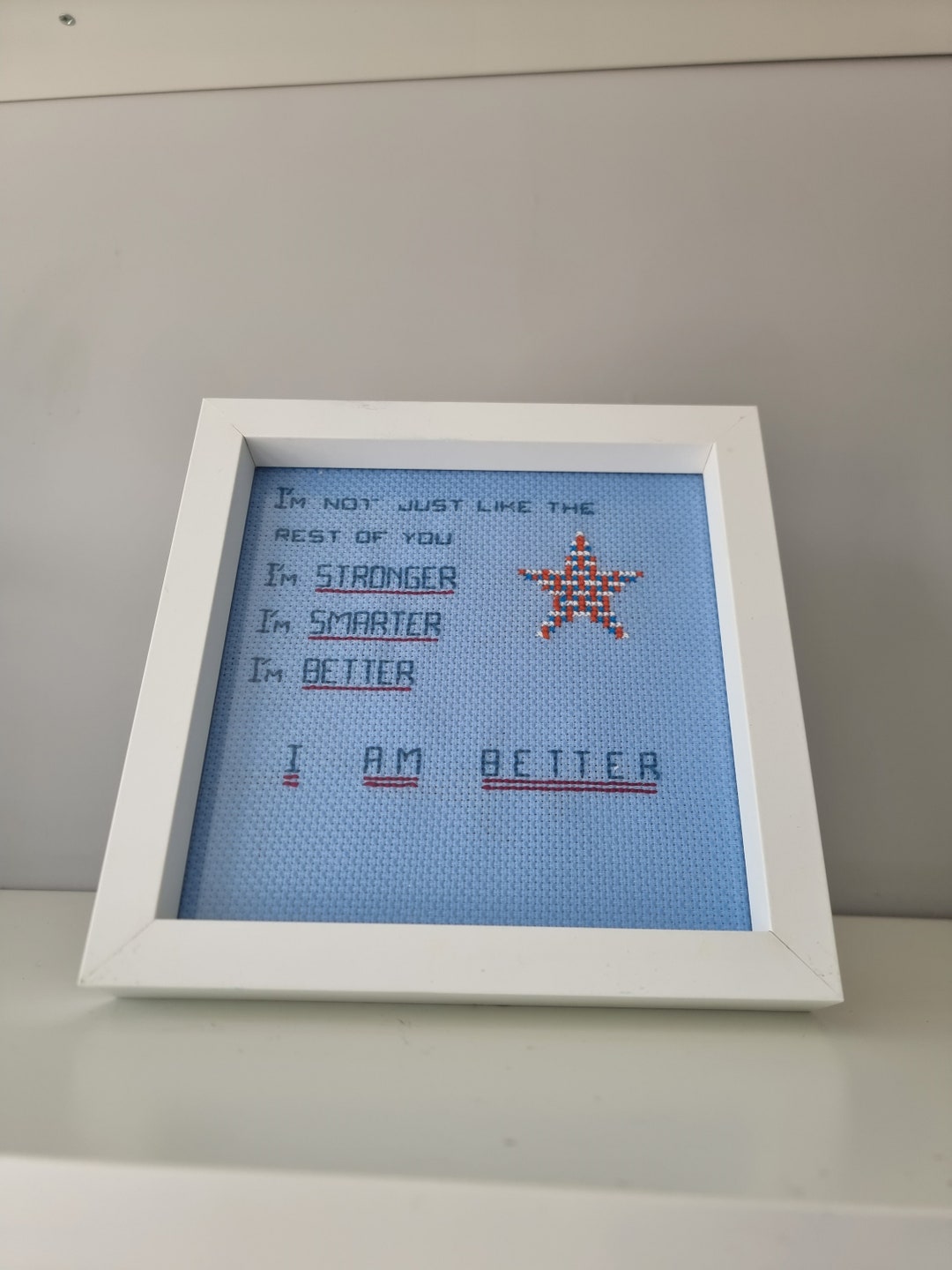 The Boys - Homelander Quote Cross Stitch (2nd Variant) - Etsy