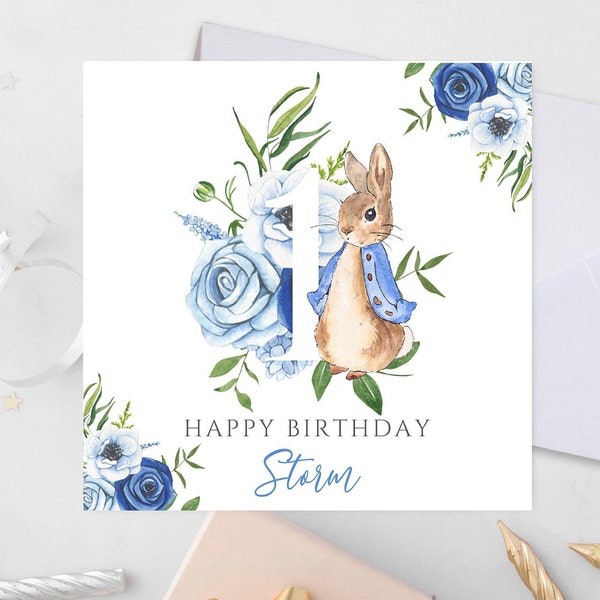 Peter Rabbit Card - Etsy UK