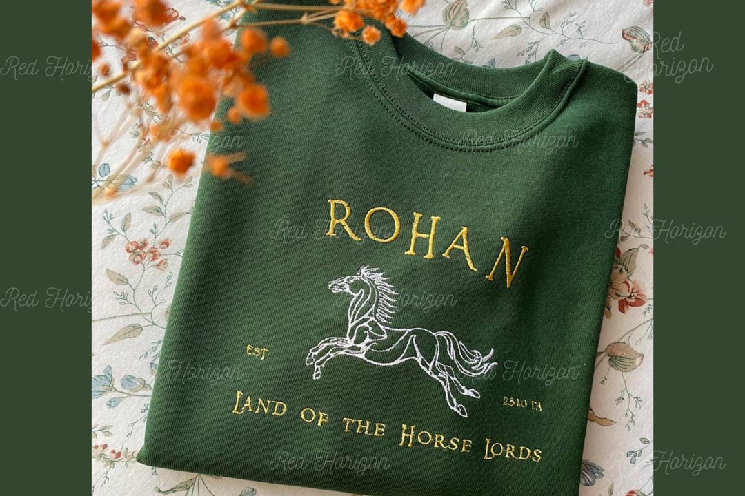 Rohan Embroidered Shirt, Hoodie or Sweatshirt - the Perfect Gift for ...
