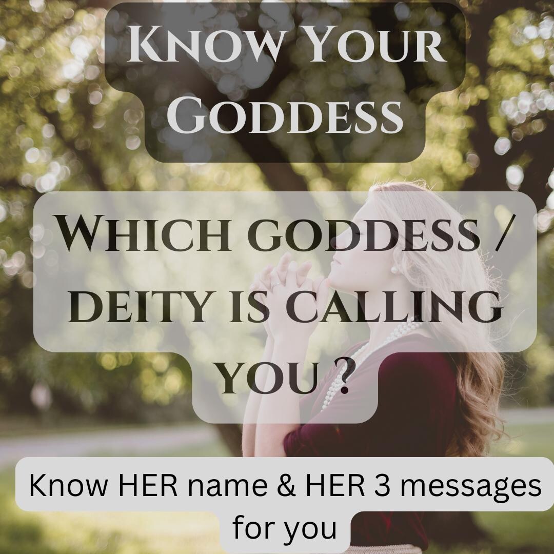 Goddess Reading / Goddess Message for You / Which Deity is Calling / 3 ...