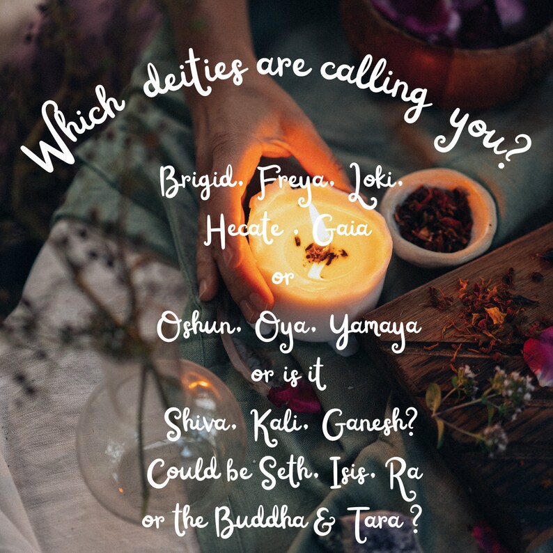 Deity Identification / Deity Confirmation / 3 Deities Identified ...