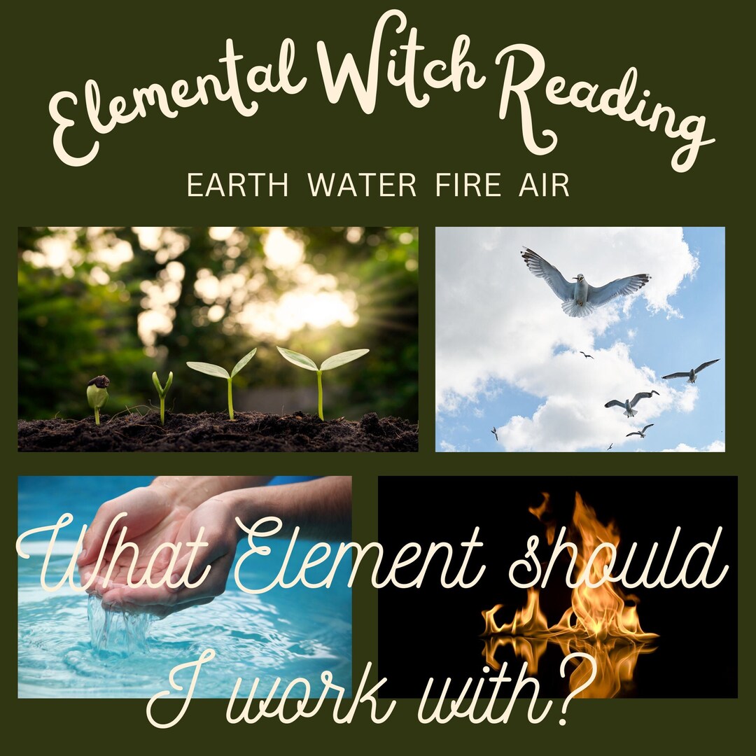 Witch Reading / Elemental Witch Reading Which Element Am I ? Earth ...
