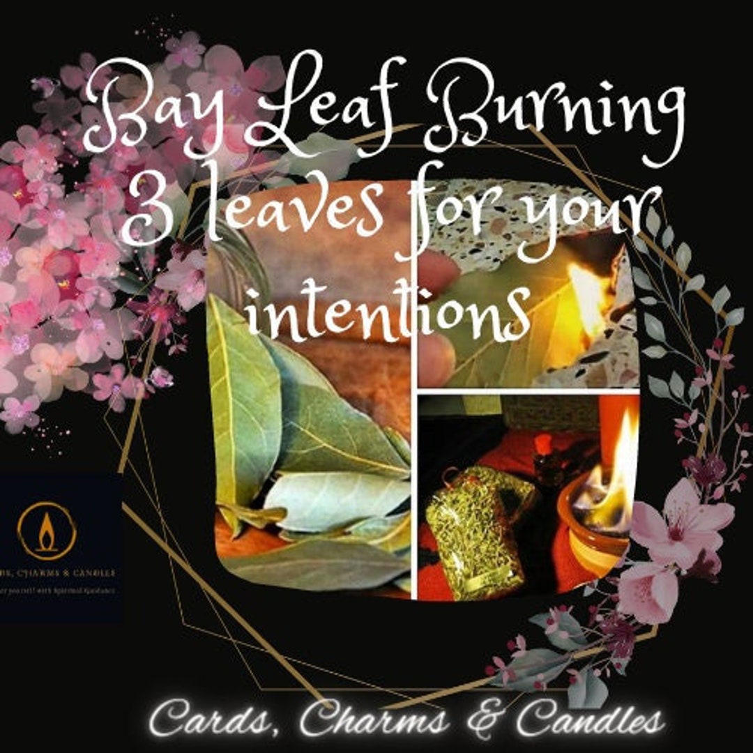 Wish Spell with Bay Leaf Burning Ritual: Travail quotidien sur les sorts - Etsy France