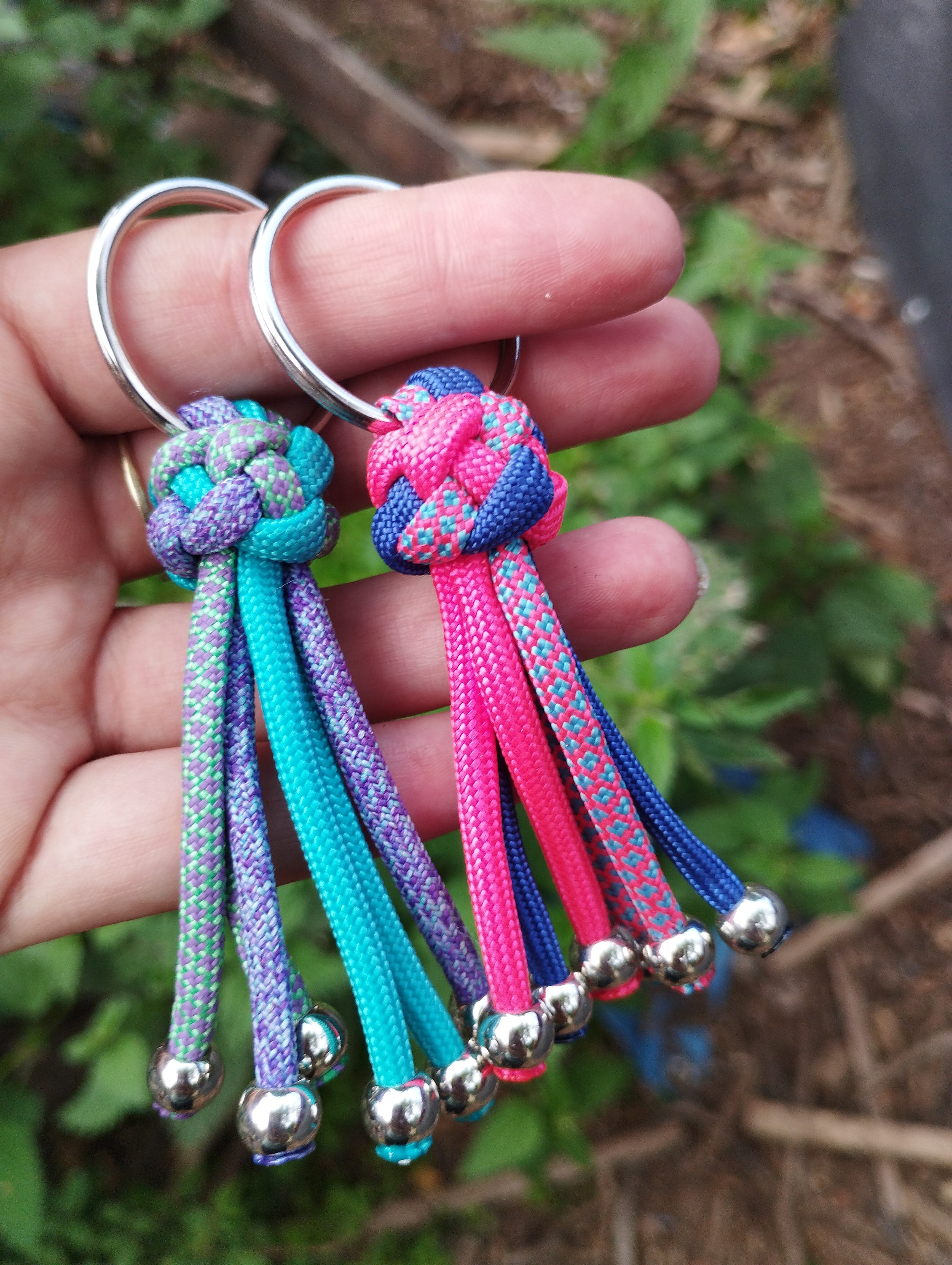 Paracord Keychain Etsy