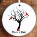 Personalized Cardinal Memorial Ornament: in Loving Memory Christmas ...