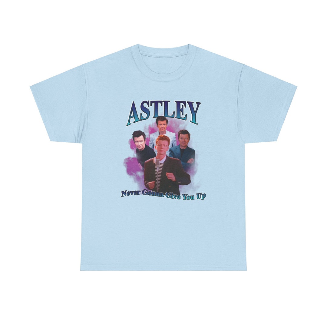 Rick Astley Retro Style Tee - Gift for Fans - Rick Astley T-shirt ...