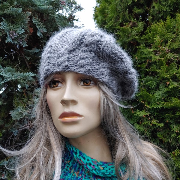 Alpaca Beret - Etsy