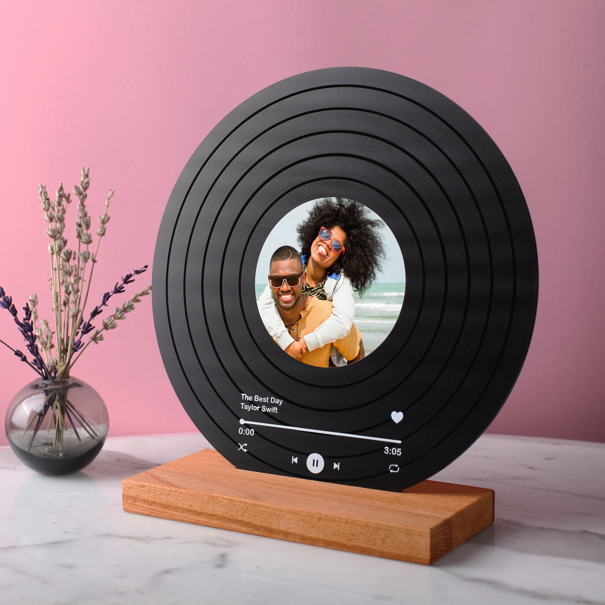 Personalized Vinyl Record Valentine's Day Gift Wedding Anniversary Gift ...