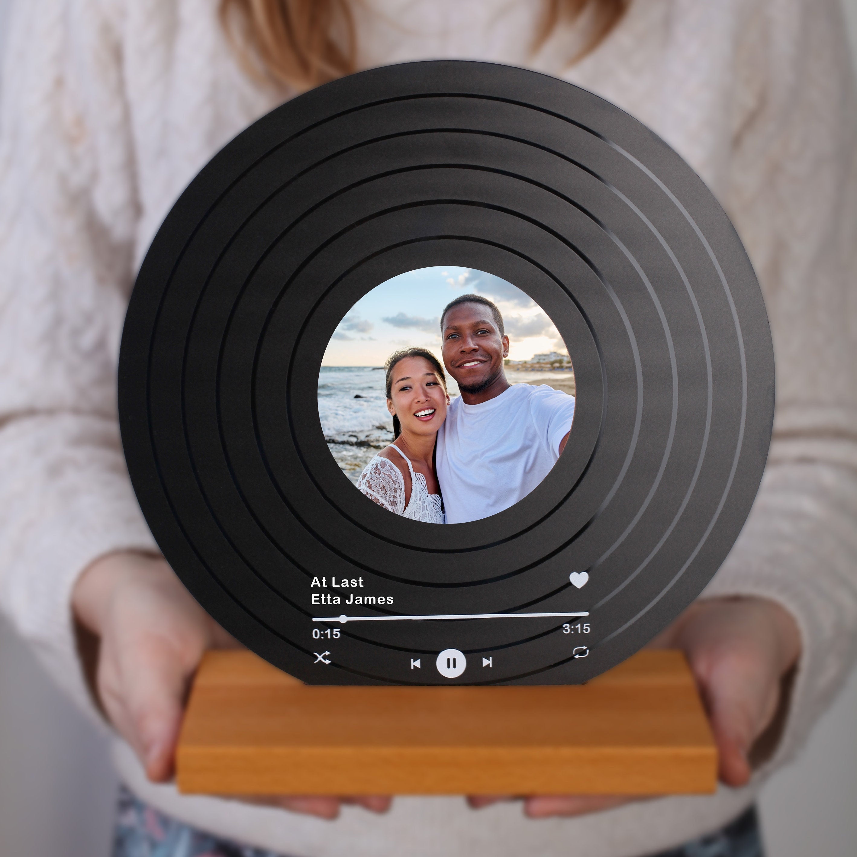 Personalized Vinyl Record Valentine's Day Gift Wedding Anniversary Gift ...