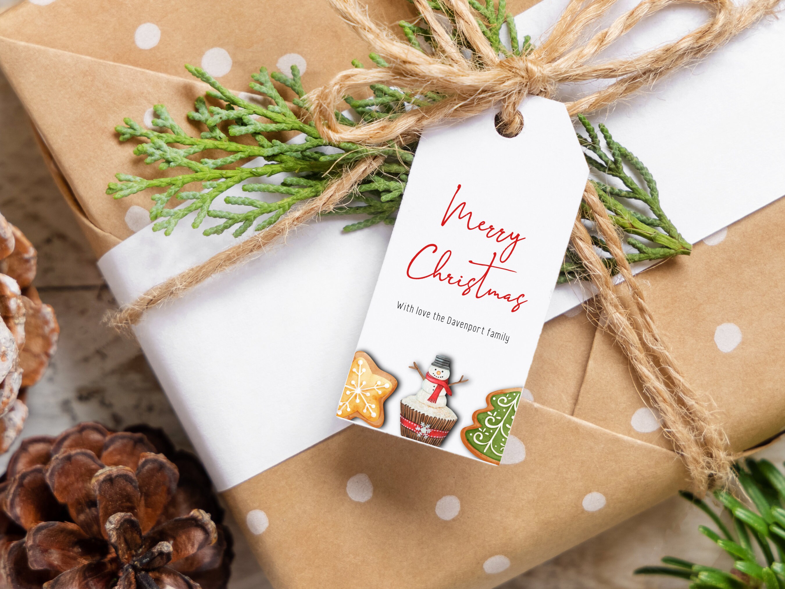 Editable Christmas Tags Printable Christmas Gift Tags Printable Holiday ...