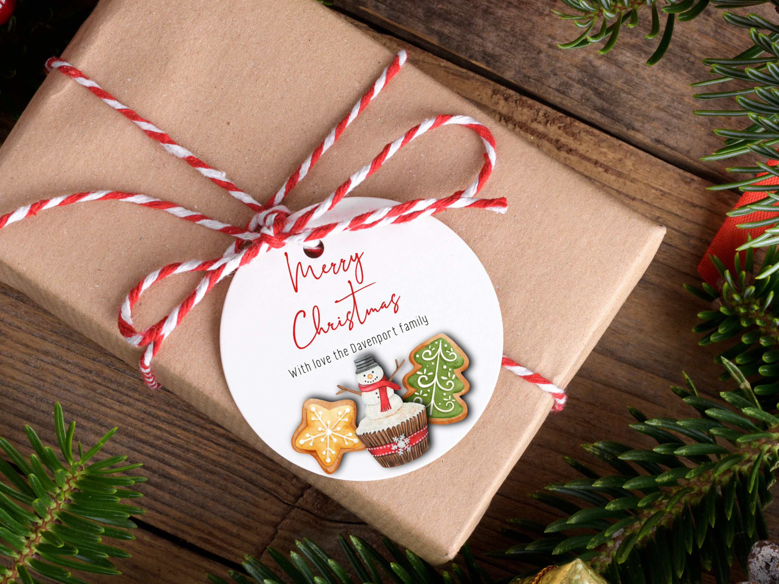 Editable Christmas Tags Printable Christmas Gift Tags Printable Holiday ...