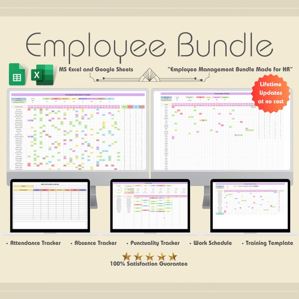 Employee Training Google Sheet Tracker - Etsy